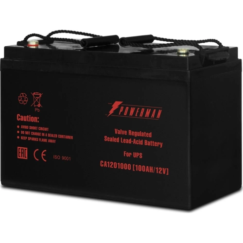 Сделать заказ на Батарея POWERMAN Battery CA121000, напряжение 12В ...